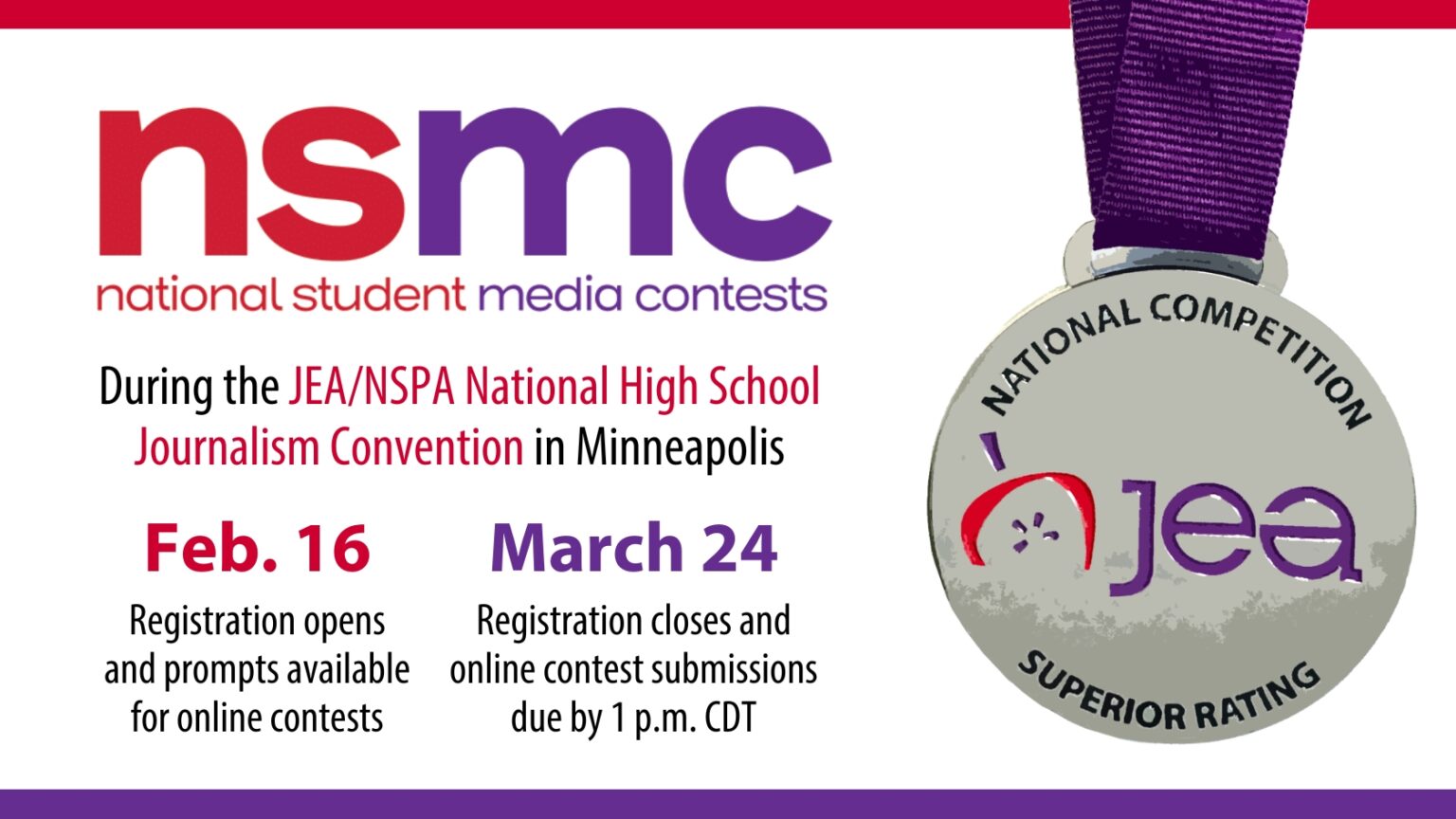 Prompts for spring 2026 NSMC online contests available now - JEA